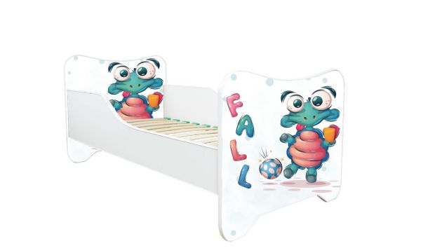 ABC Beds Dečiji Krevet 160X80 cm Kornjača i Fudbal