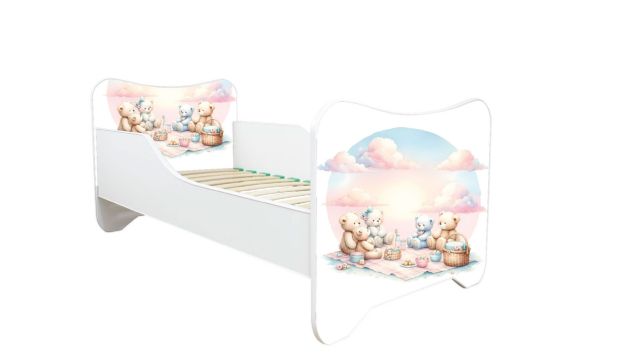 ABC Beds Dečiji Krevet 160X80 cm Medvedići na Pikniku