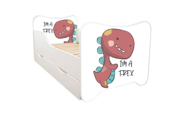 ABC Beds Dečiji Krevet 160X80 cm Dino T-Rex