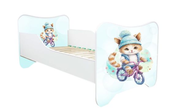 ABC Beds Dečiji Krevet 160X80 cm Maca Taca na Biciklu