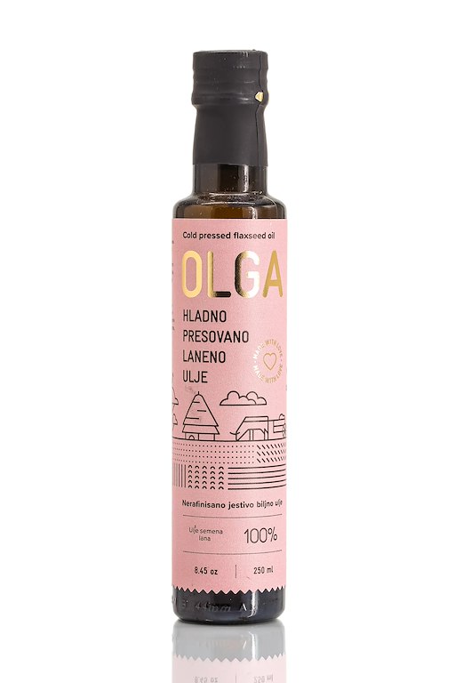 OLGA Hladno presovano laneno ulje, 250ml