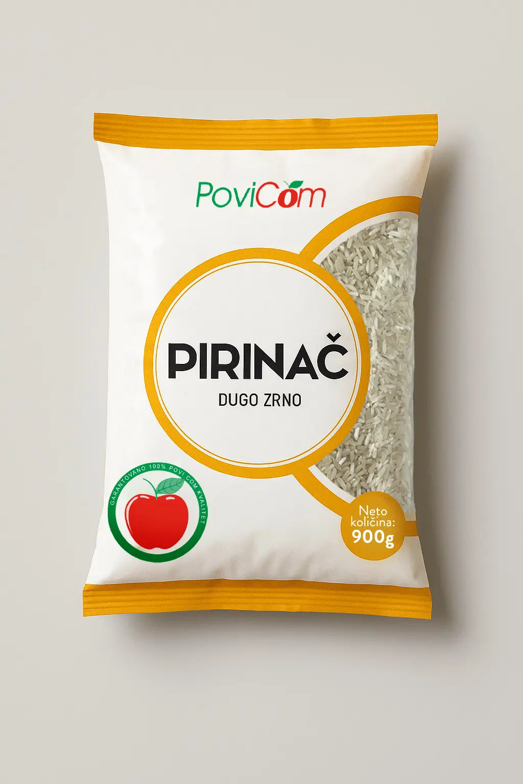 PoviCom Pirinač, Dugo zrno, 900g