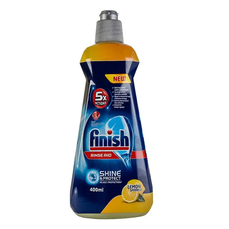 finish Sjaj za mašinsko pranje posuđa, Limun, 400ml