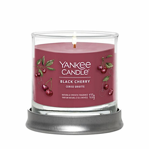 Black Cherry Signature Tumbler mirisna sveća - mala (trešnja, cimet, badem...)