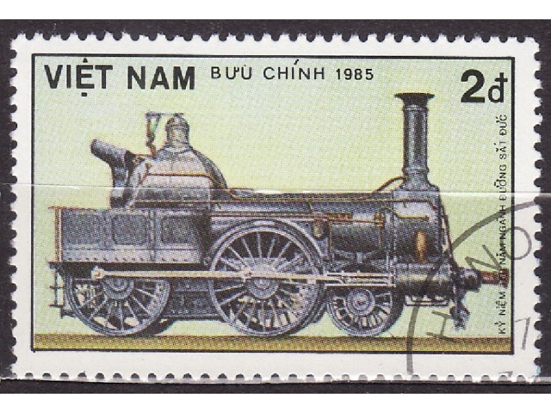 Viet Nam - lokomotiva 1985.