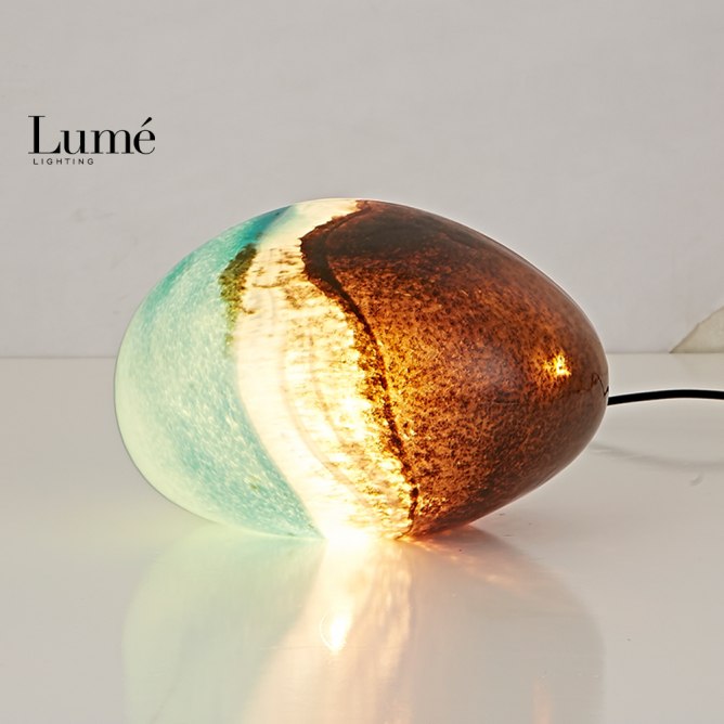 LUNA 314 STONA LAMPA 1*E14