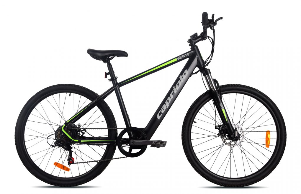 E-BIKE VOLTA 1.0 CRNO-ZELENO