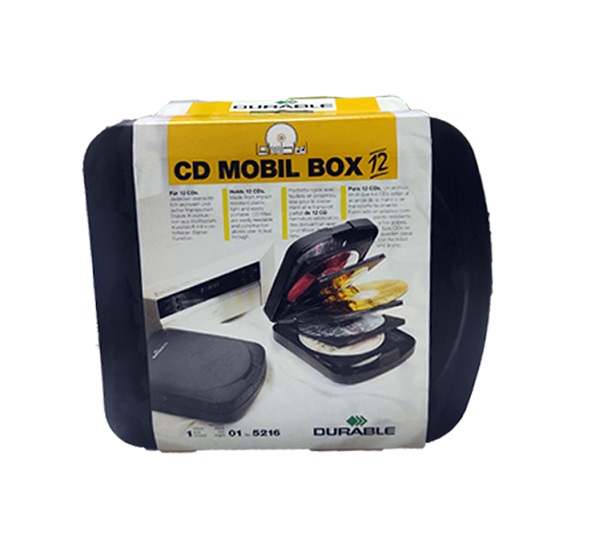 DURABLE CD mobil box 12 diskova