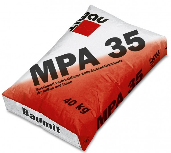 Kalk-Zement-Maschinenputz BAUMIT MPA 35