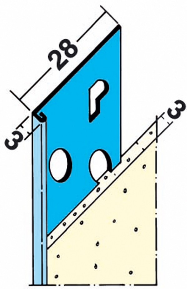 Završni profil PROTEKTOR 1236