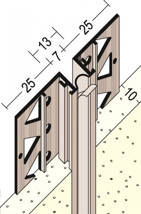 Dilatacijski profil PVC PROTEKTOR 3754