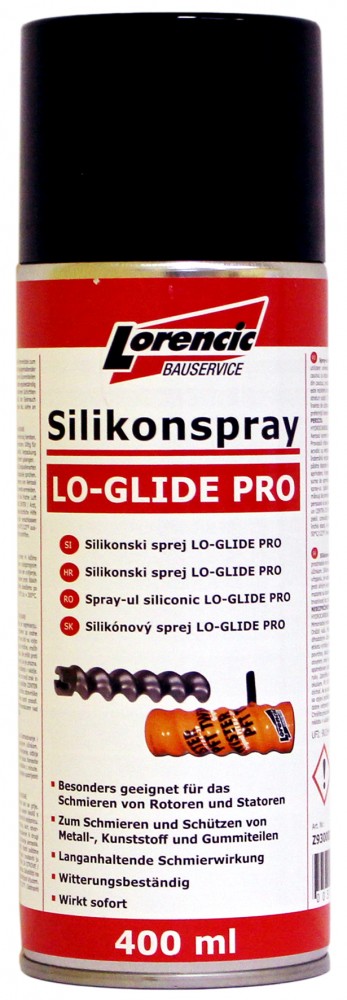 Silikonski sprej LORENCIC LO-GLIDE PRO 400 ml