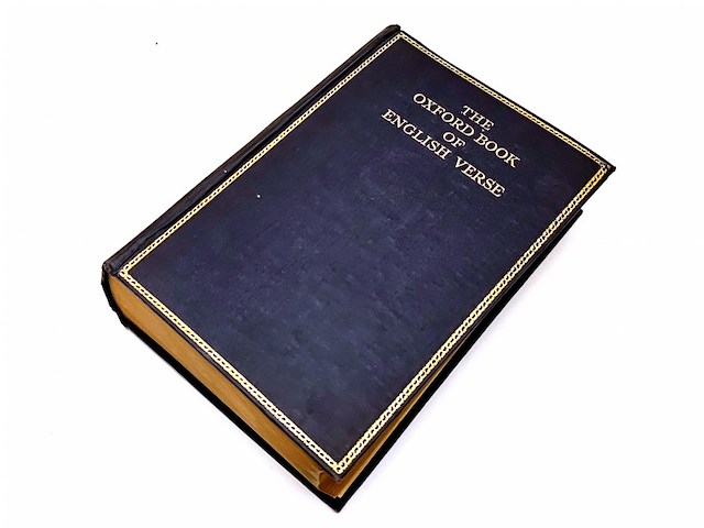 The Oxford Book of English Verse 1250 - 1918