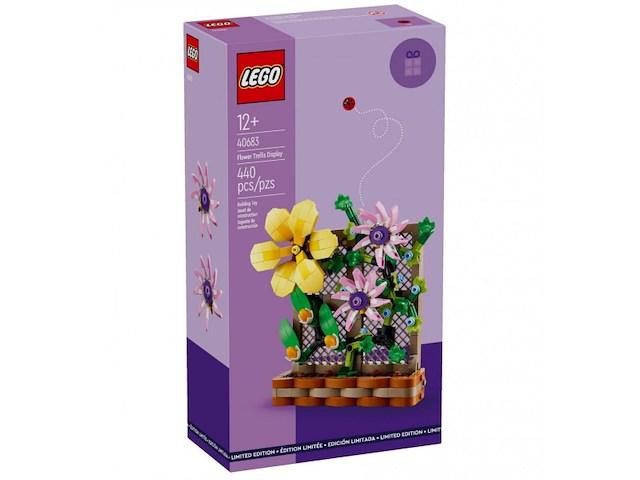 Lego Limited Edition 40683 Flower Trellis Display