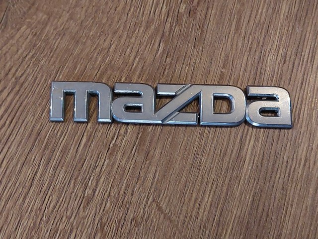 Natpis Mazda