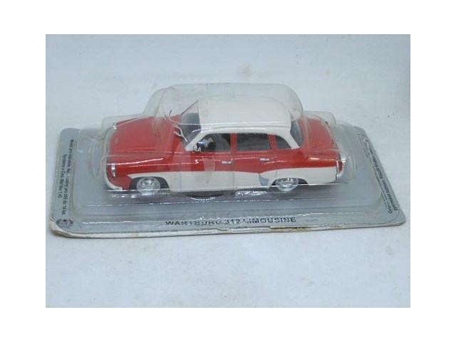 1:43 DeAgostini wartburg 312 limousine