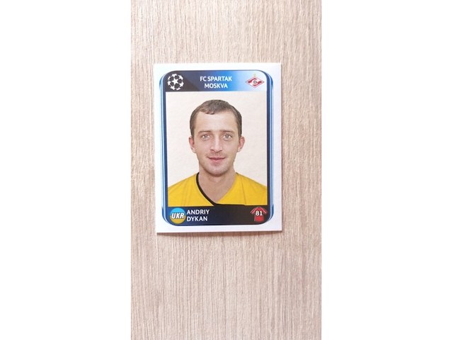 Liga šampiona 2010/11 Panini broj 380