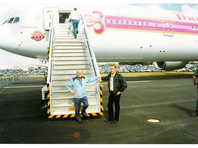 Milivoj Jugin - Boeing 777 - Farnborough Air Show 1998