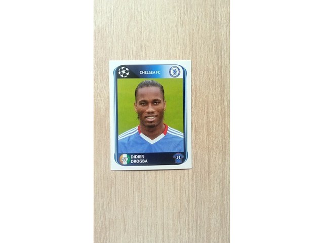 Liga šampiona 2010/11 Panini broj 361 Drogba