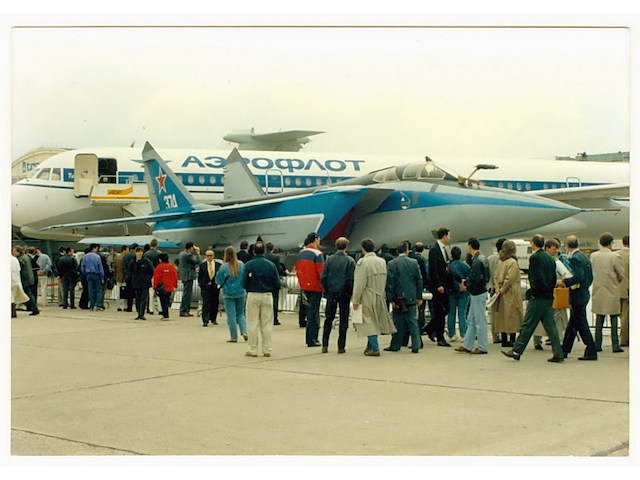 MiG-31 `Foxhound` - Le Bourget Paris Air Show 1991