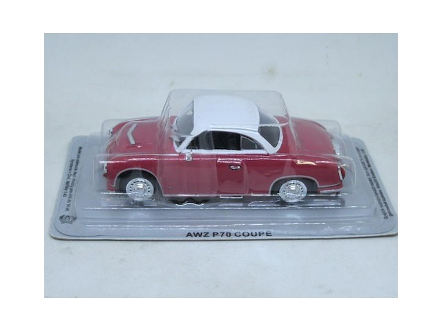 1:43 DeAgostini AWZ P70 coupe