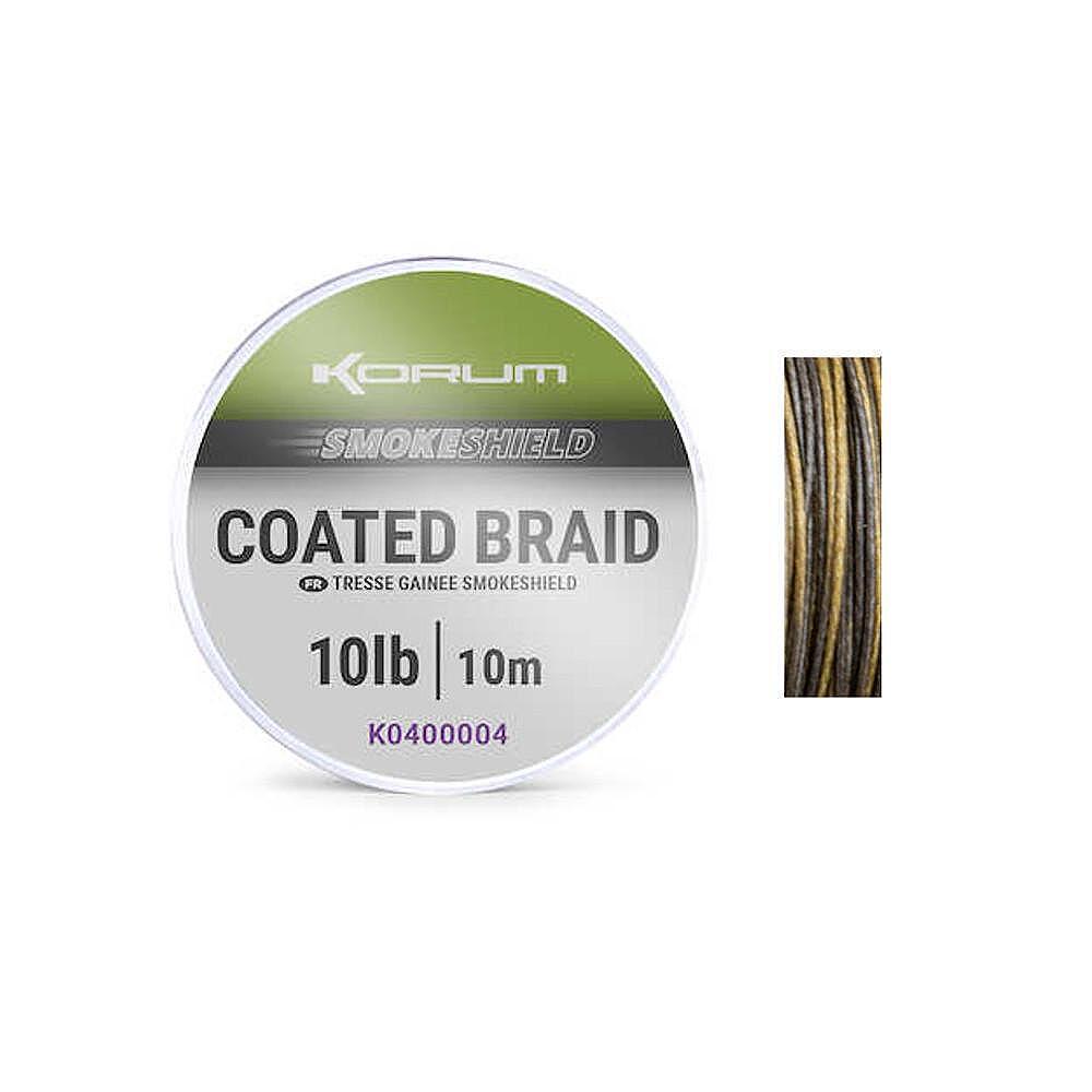 KORUM SMOKESHIELED COATED BRAID 10LB / 10M