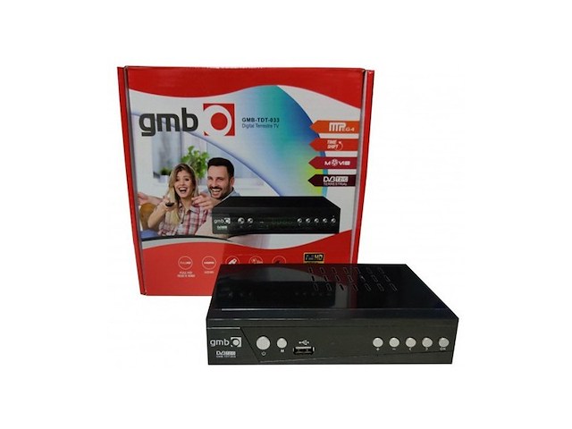 Odlican SET TOP BOX - Gembird GMB-TDT-033 DVB-T2/C!
