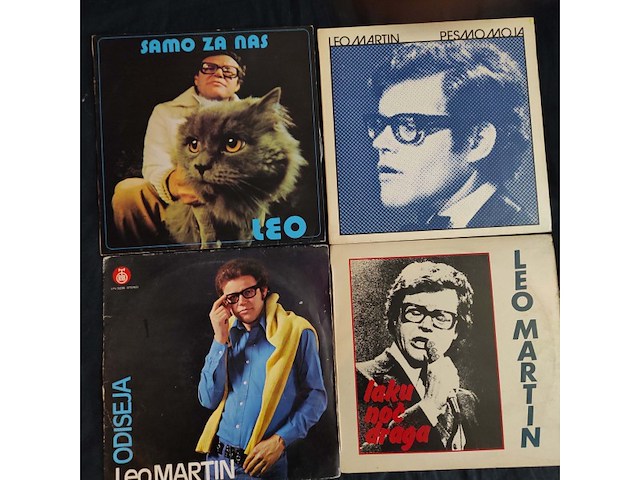 Leo Martin x 4 albuma