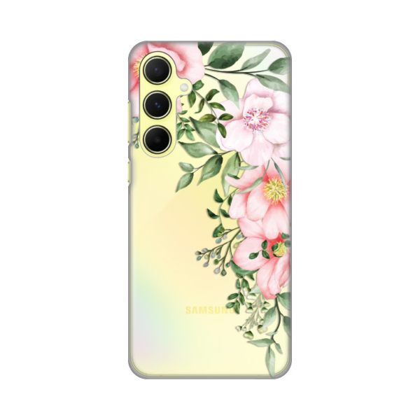 Samsung A55 silikonska futrola Elegant Roses (Print)