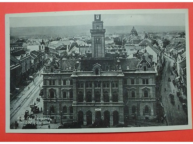 NOVI SAD - PANORAMA-DOPISNICA, RAZGLEDNICA (583)