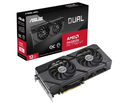 ASUS AMD DUAL-RX7700XT-O12G