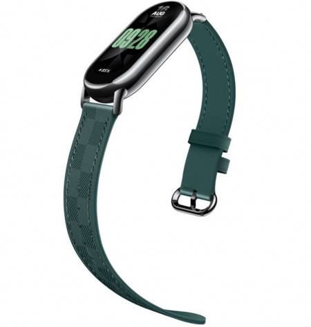 Xiaomi Mi Smart Band 8 Checkered Strap (Green)