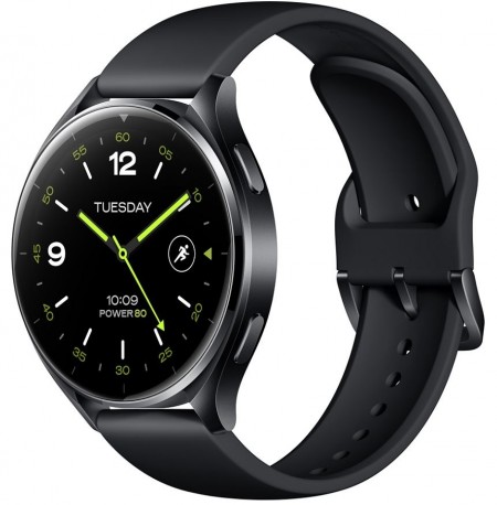 XIAOMI Watch S2 (Black Case with Gray TPU Strap)