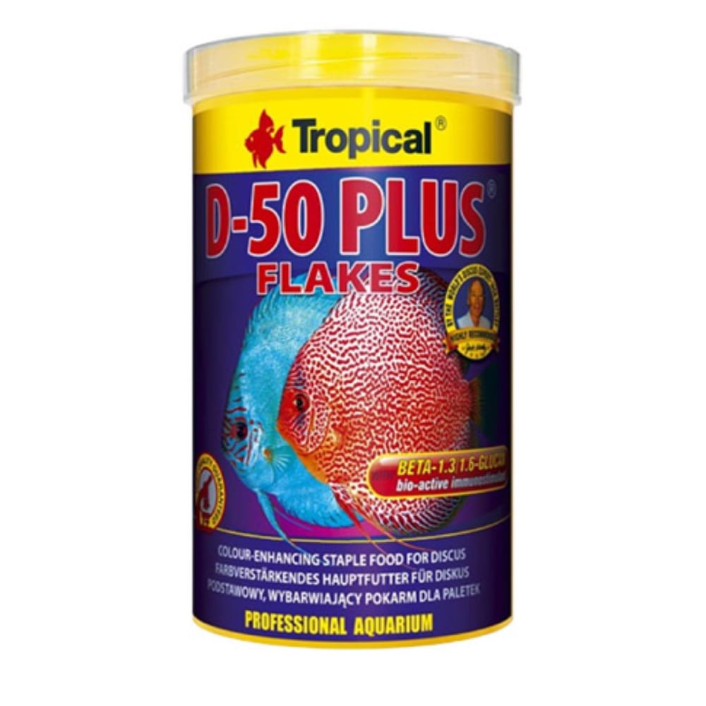 TROPICAL D-50 Plus Flakes 200 g Hrana za ribice