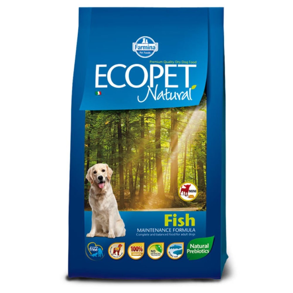 ECOPET NATURAL Ecopetn6 Fish 12 kg Suva hrana za pse