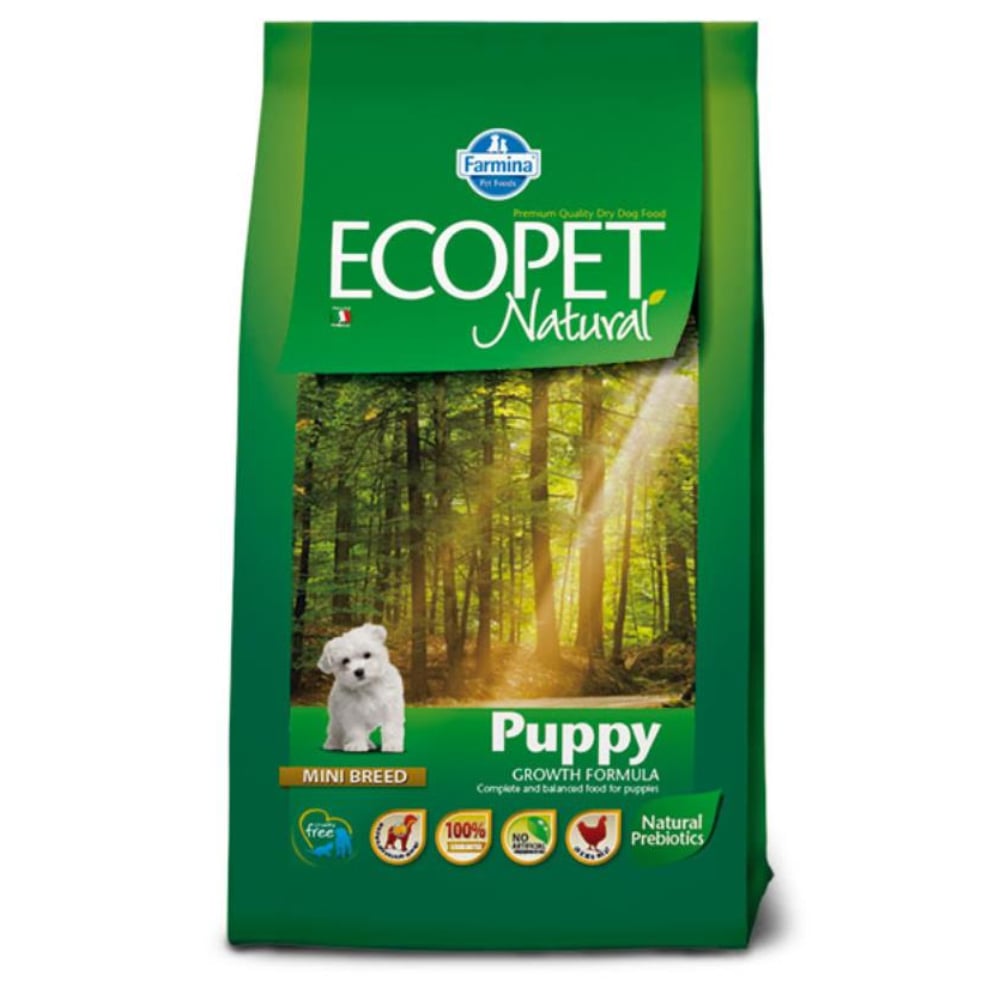 ECOPET NATURAL Puppy Mini 2.5 kg Suva hrana za štence