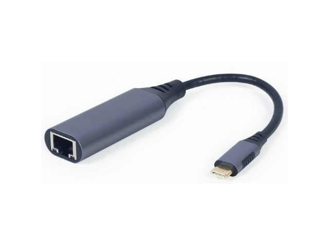 A-USB3C-LAN-01 Gembird USB type-C Gigabit network adapter, space grey (alt A-USB3AC-LAN-01)