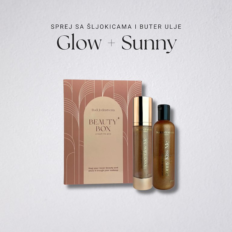 Glow + Sunny - Beauty box