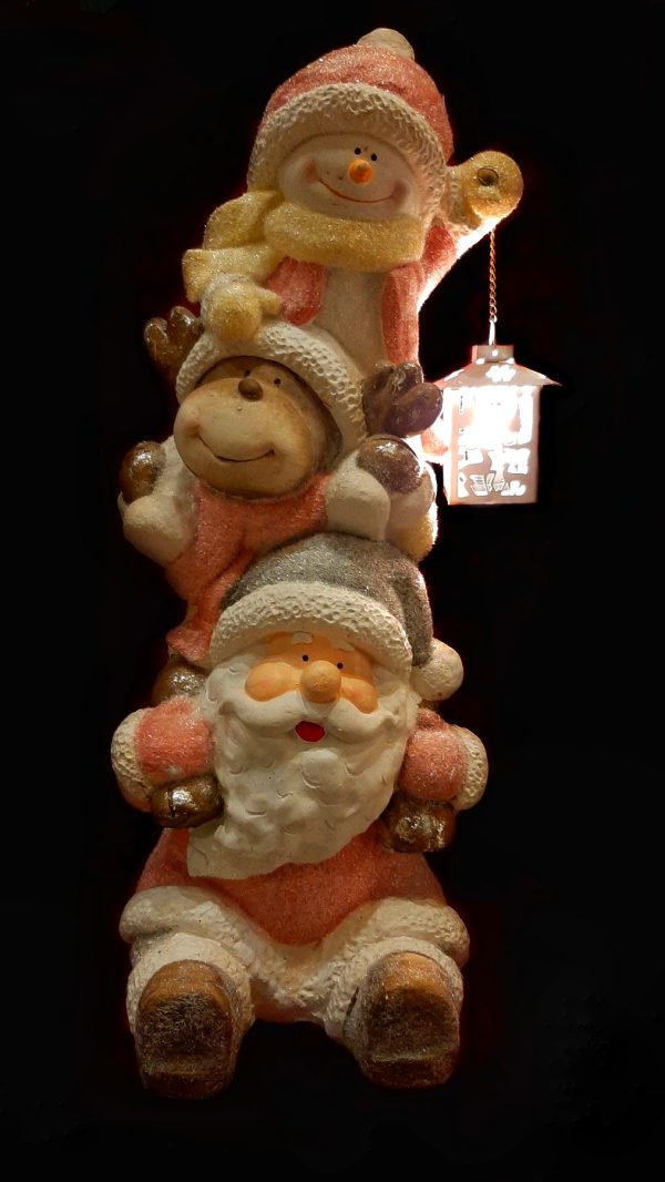 Lampa  Irvas, Deda Mraz i Sneško