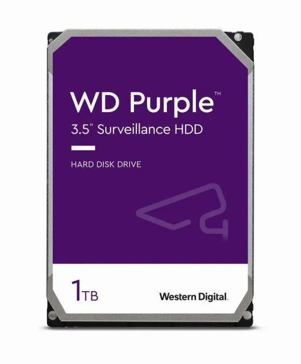 WD HDD Purple 1TB (WD10PURX-64KC9Y0)