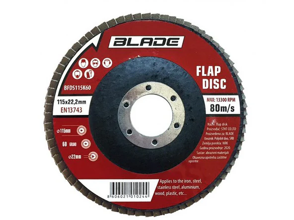 Flap disk FI 115mm K60 Standard