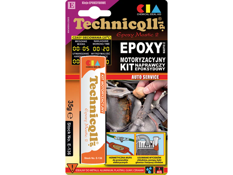 Epoksidni auto kit 35g