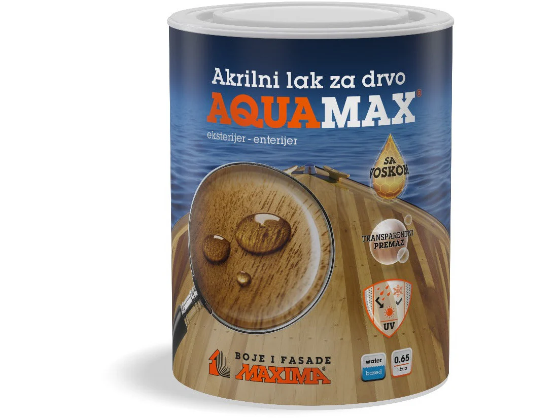 Osnovna boja za drvo Akrilna bela 650ml