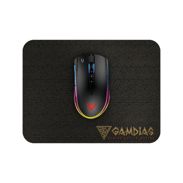 Miš+ podloga Gamdias Zeus M2 10800dpi RGB