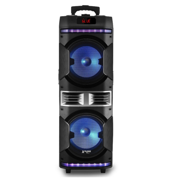 Karaoke sistem Xplore XP8819 THUNDER 2xmicFMmicroSDmp3wmaUSBBTAUX 1000 W