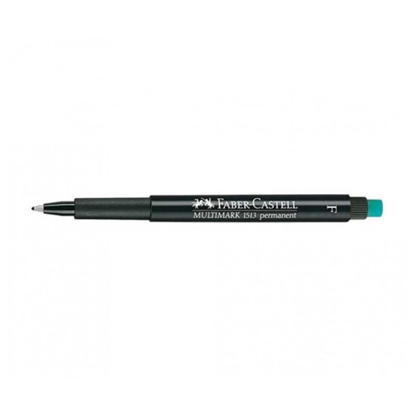 Faber Castell Flomaster OHP F 0,6mm crni 07486 ( 3812 )