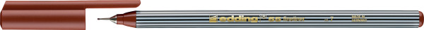 Fineliner E-55 0,3mm Edding braon