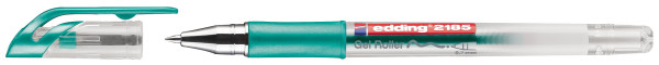 Gel roler E-2185 Crystaljelly 0,7mm Edding svetlo zelena