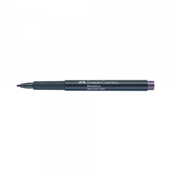 Faber Castell Permanent marker Metalics col 236 Date of violet 160736 ( E615 )