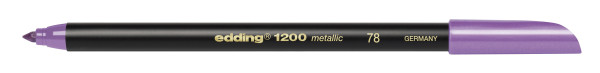 Flomasteri E-1200 1-3mm metalik Edding ljubičasta